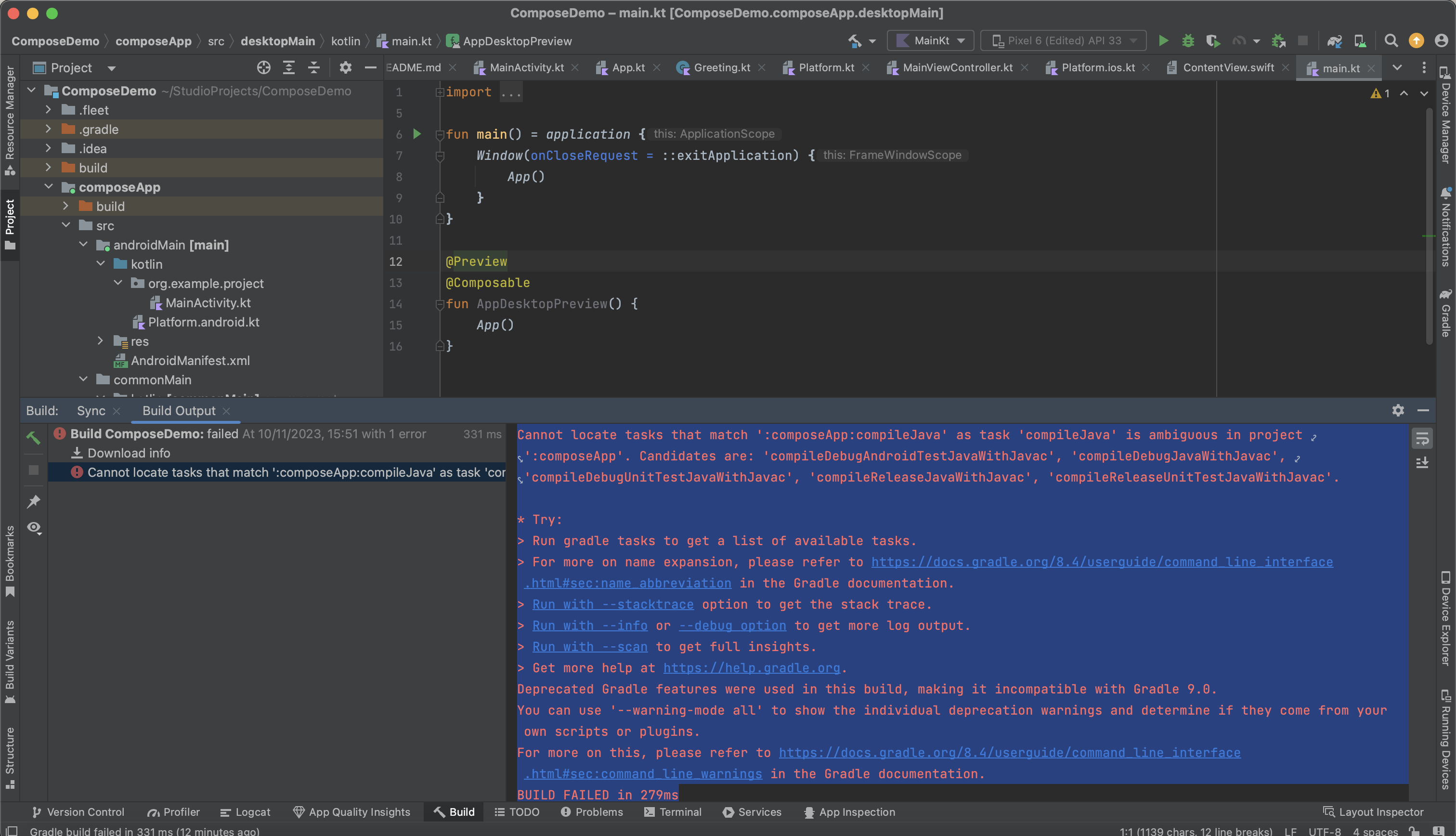 Hi Guys I tried creating a compose multiplatform app using t kotlinlang #multiplatform