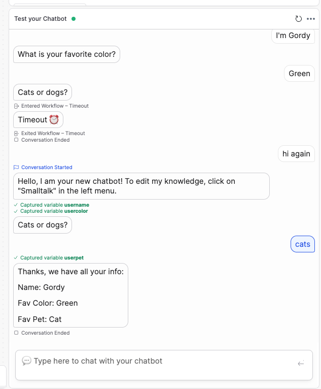 How to modify the chatbot timeout botpress #🤝help