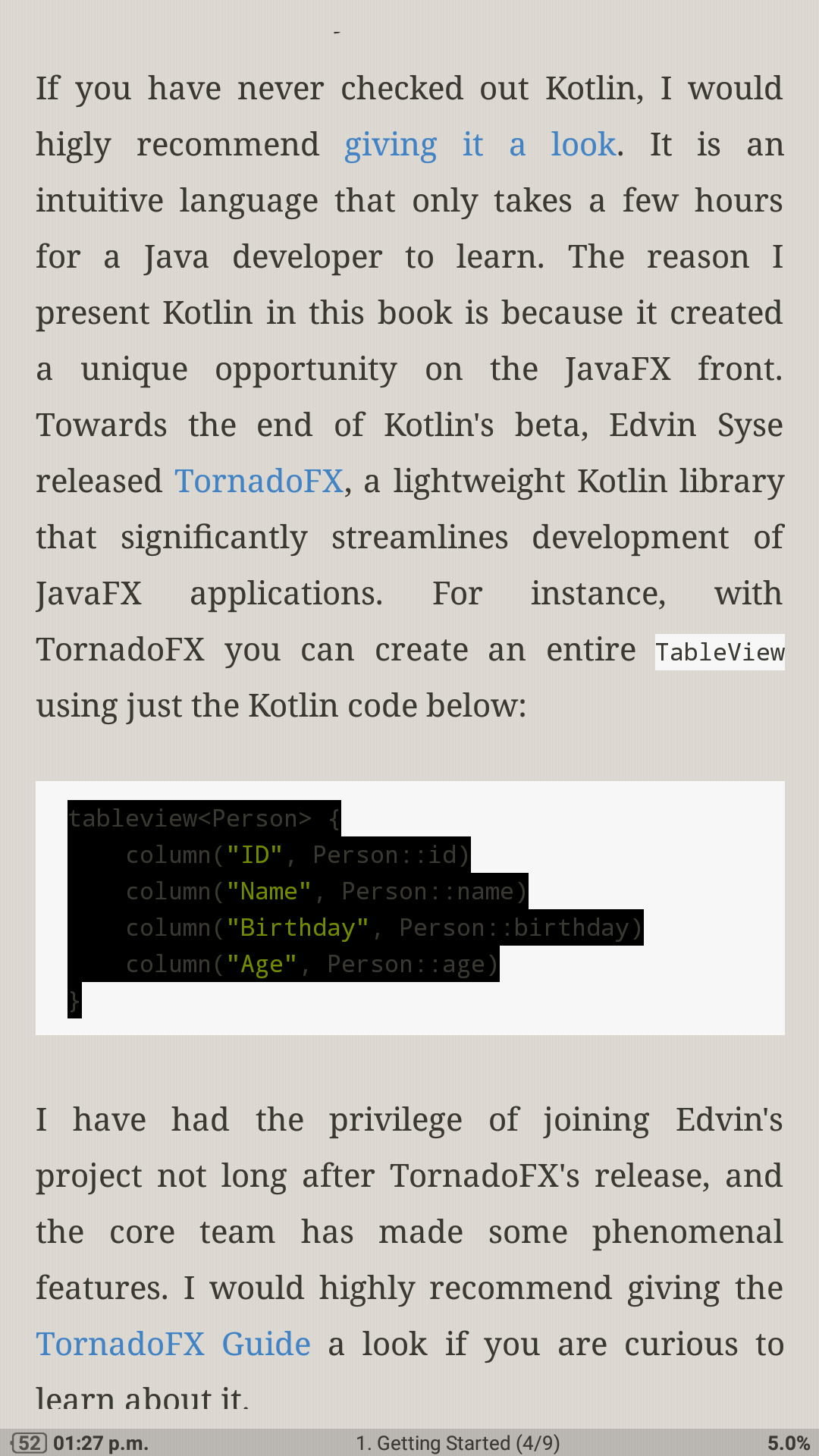 kotlinlang #tornadofx