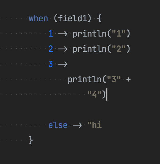What is the rule in the Kotlin code style that insists on ad kotlinlang ...