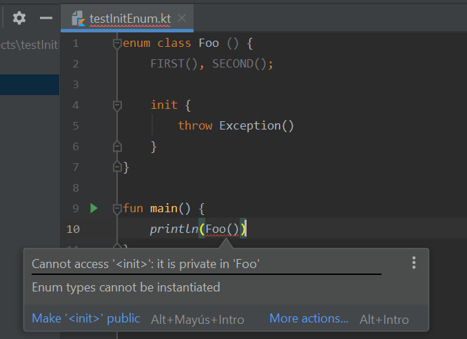 The correct way of making an enum class with parameters for kotlinlang ...