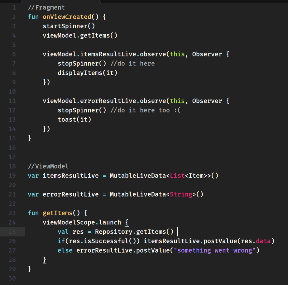 How do I show progress when using coroutines e g The code is kotlinlang #android